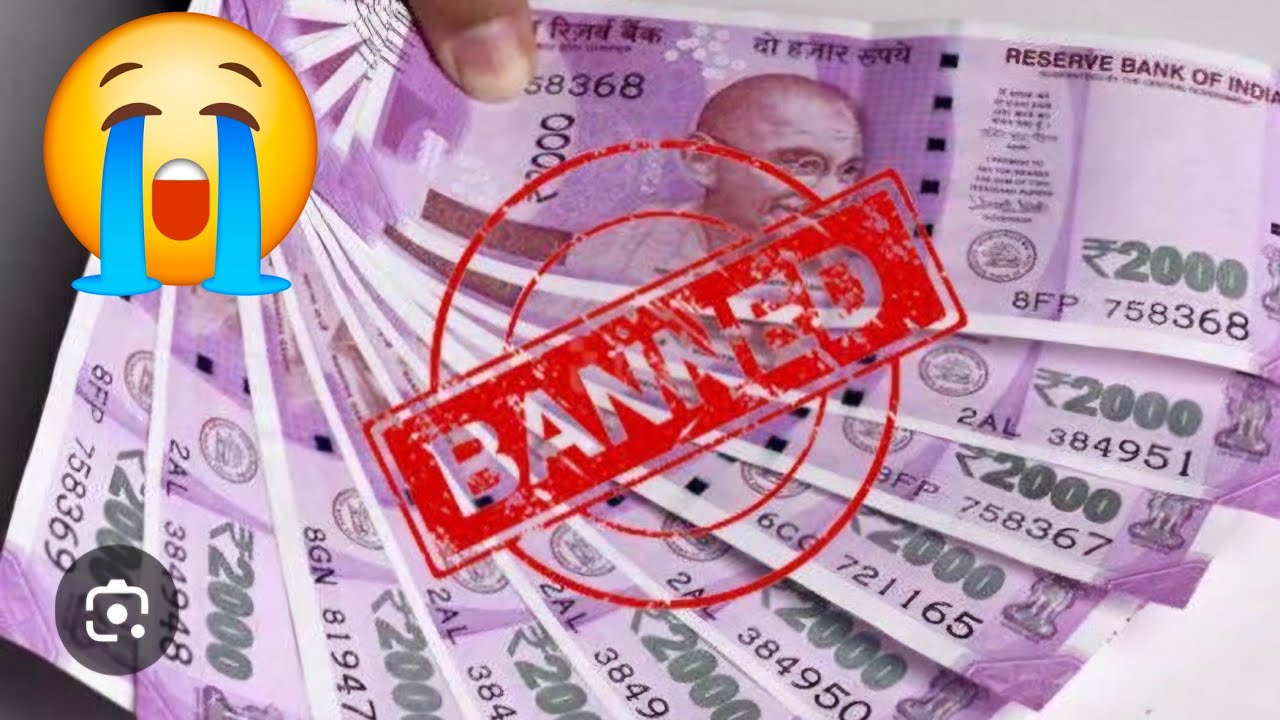 Banned two thousand note of India - YouTube