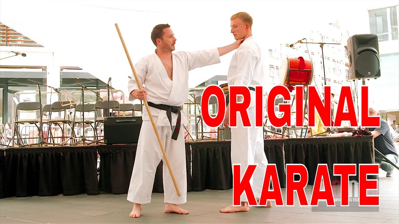 SECRETS BEHIND KARATE : BO Techniques Shuri Te - YouTube