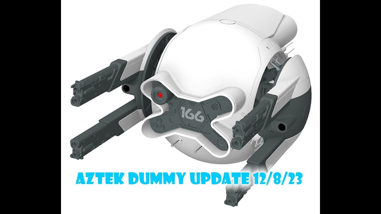 Aztek Dummy Update 12/8/23 - Cozmic Scale Models Oblivion Drone - Part ...