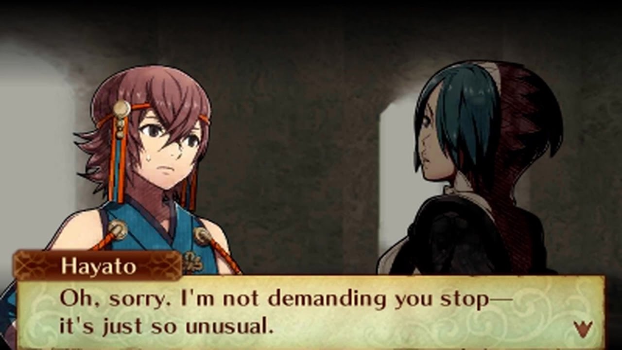 Fire Emblem Fates: Birthright - Setsuna & Hayato Support Conversations ...