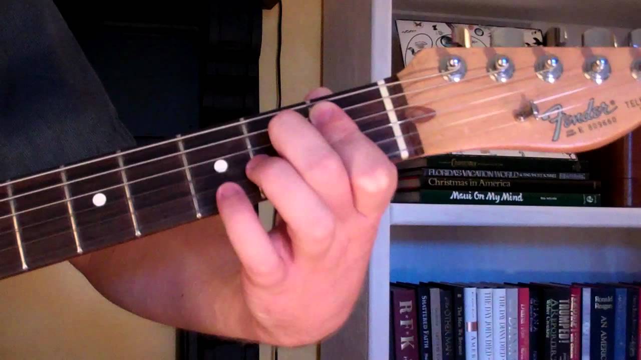 How To Play the C7+5 Chord On Guitar (C 7th augmented 5th) - YouTube
