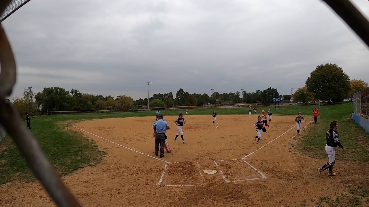 Keystone State Bombers 18u Softball vs Delaware Heart - YouTube