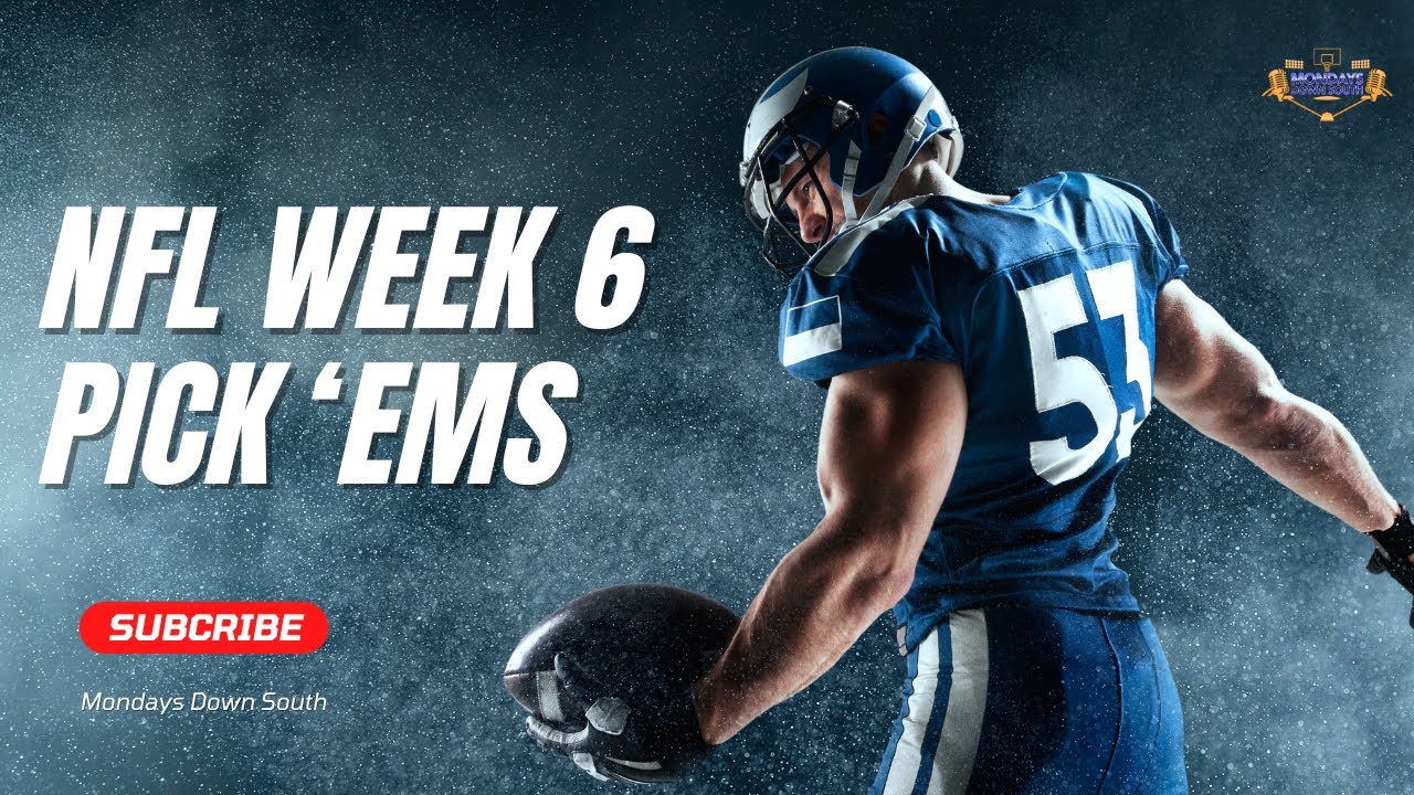2025 NFL Season Week 6 Pick 'Ems | MDS S5.16 - YouTube