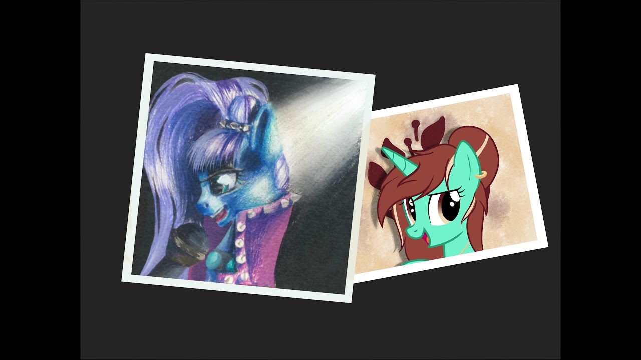 MLP • Speed Drawing • Countess Coloratura | Pony Zone - YouTube