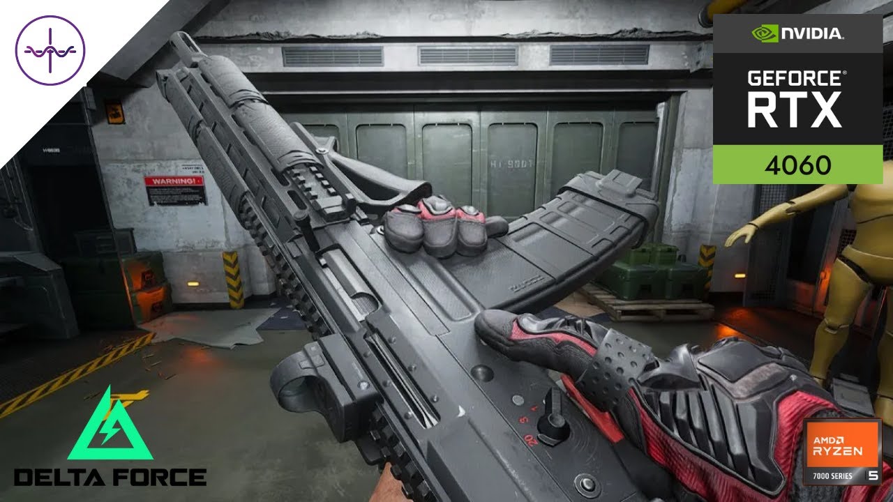 Delta Force : RTX 4060 8GB + R5 7600X (1080p Maximum Settings | DLSS ON ...