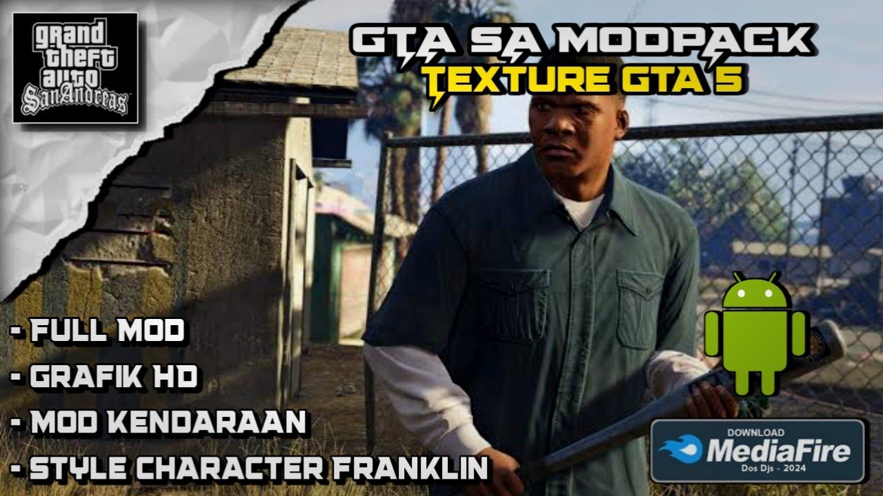 Download !! Game Gta SA Modpack Texture Gta V Apk+Data Cuma 1,5Gb ~ Gta ...