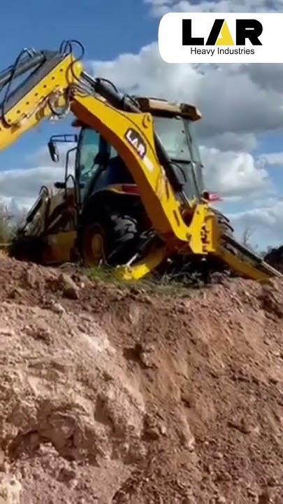 Backhoe Loader LAR 418L-2 / Retroexcavadora LAR 418L-2 - Video 94 - YouTube