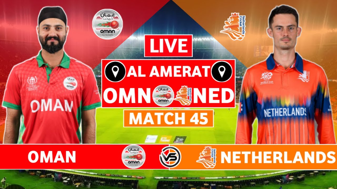 ICC Cricket World Cup League Live: Oman vs Netherlands Live | OMN vs ...