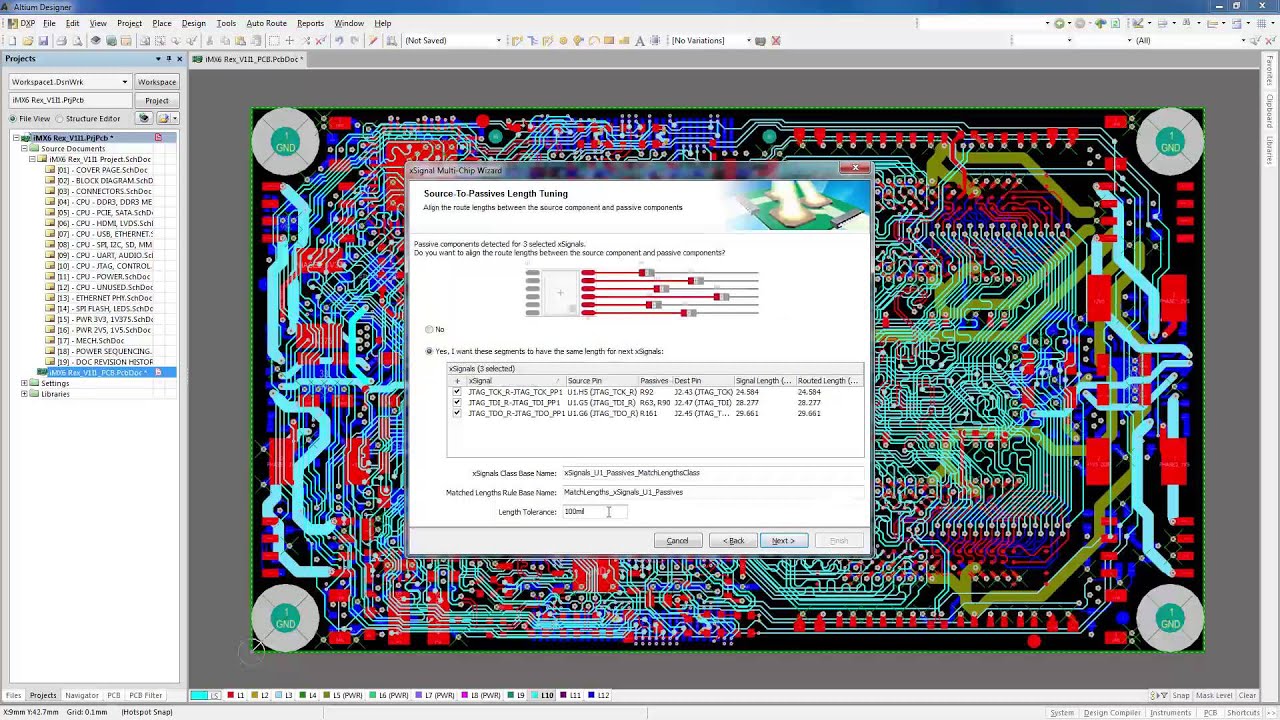 Altium Designer 15.1 - xSignals Wizard - YouTube