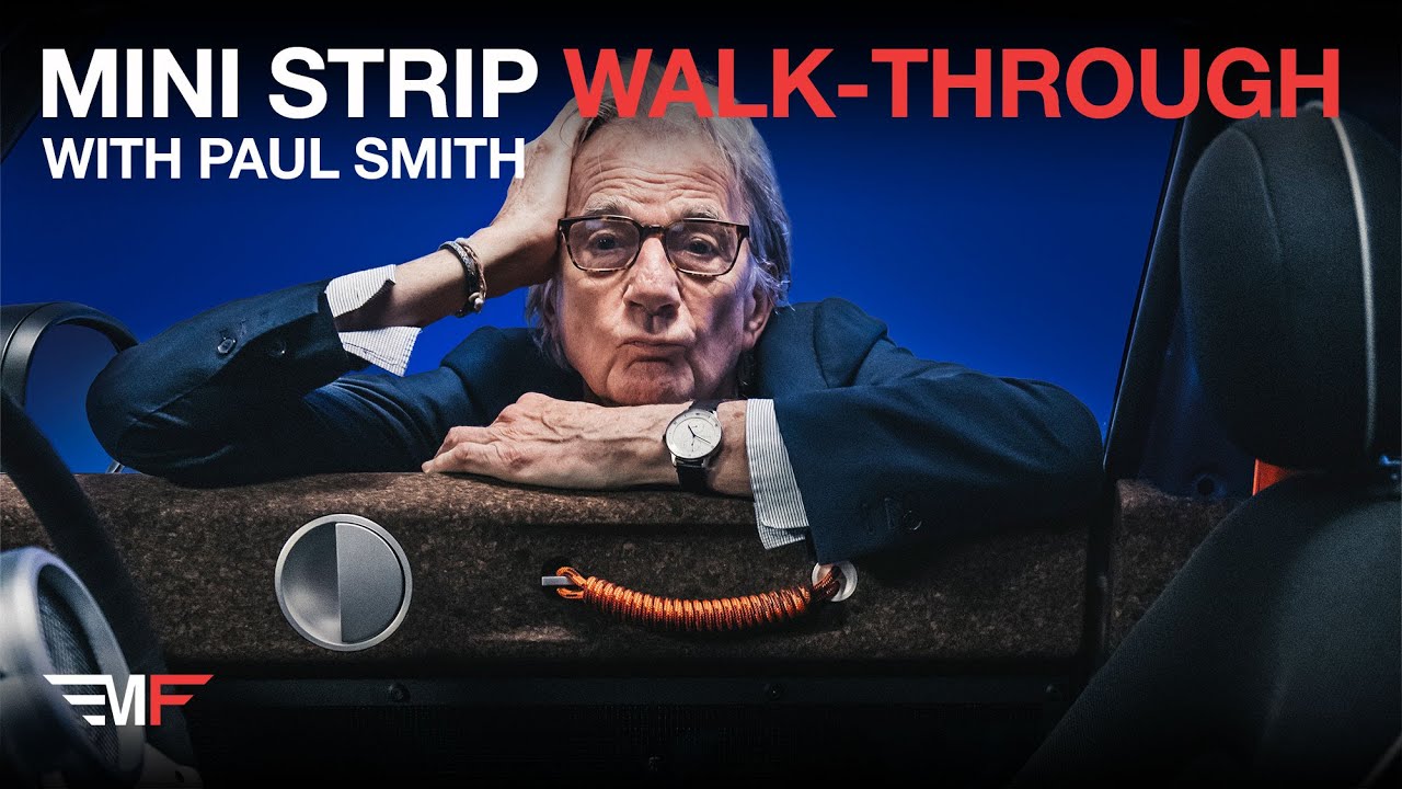 Paul Smith Walks Us Through the MINI Strip Concept - YouTube