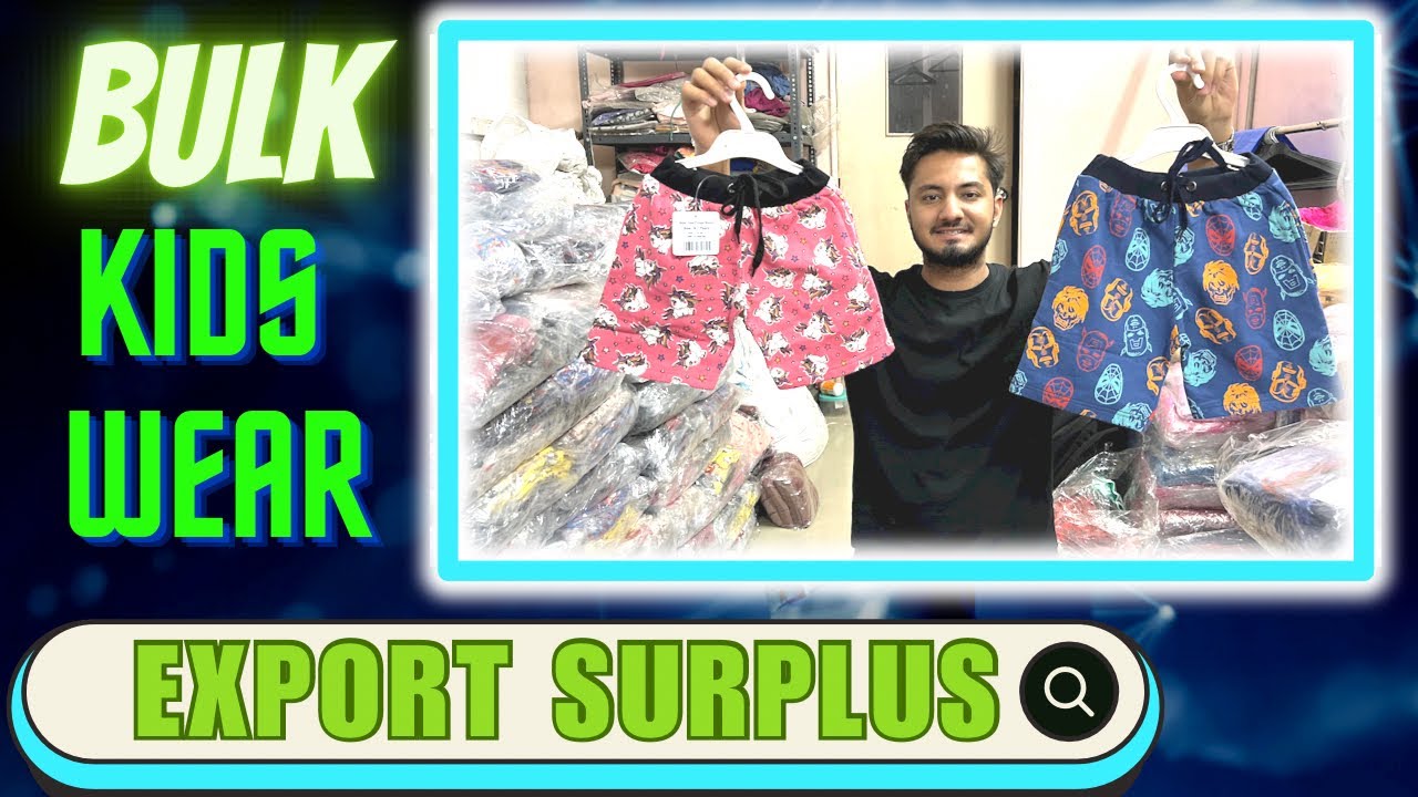 Branded Kids Wear Wholesale | Kids Export Surplus | Kids Summer Cloth ...