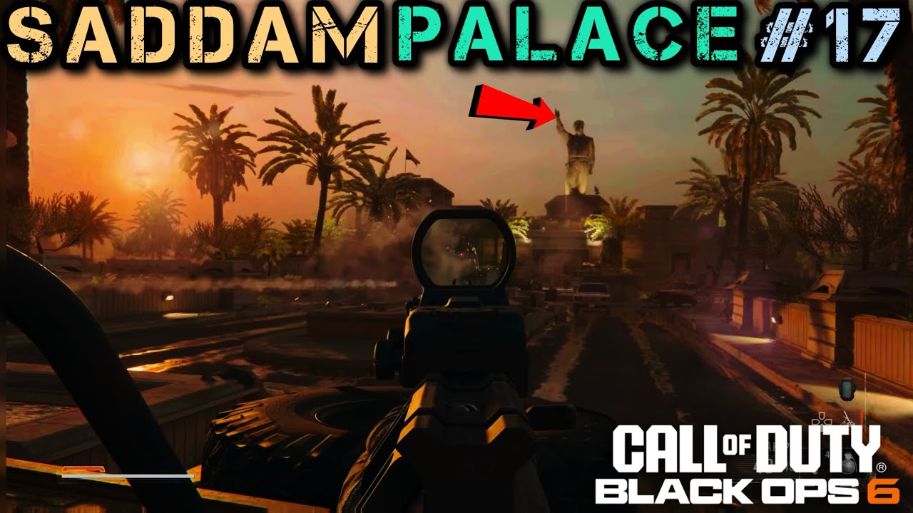 CALL OF DUTY BLACK OPS 6: SADDAM HUSSEIN KA SECRET GOLDEN BUNKER PART ...