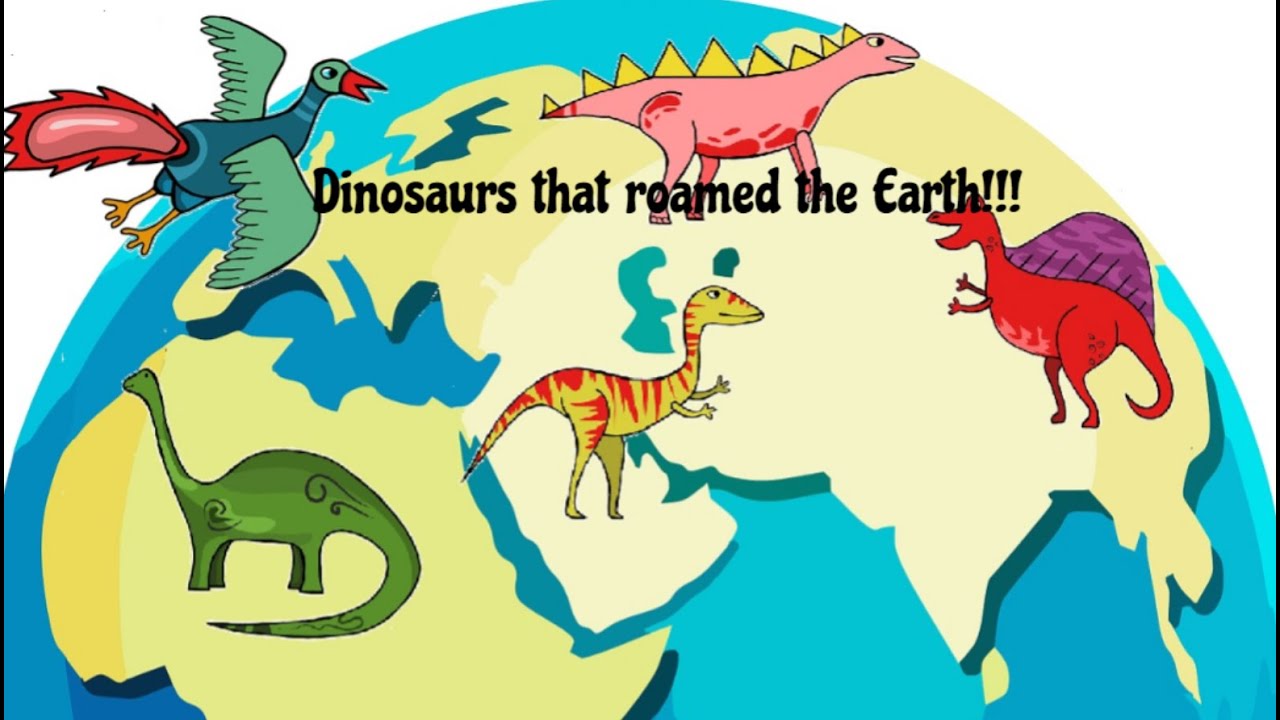 Dinosaurs that roamed the Earth - YouTube