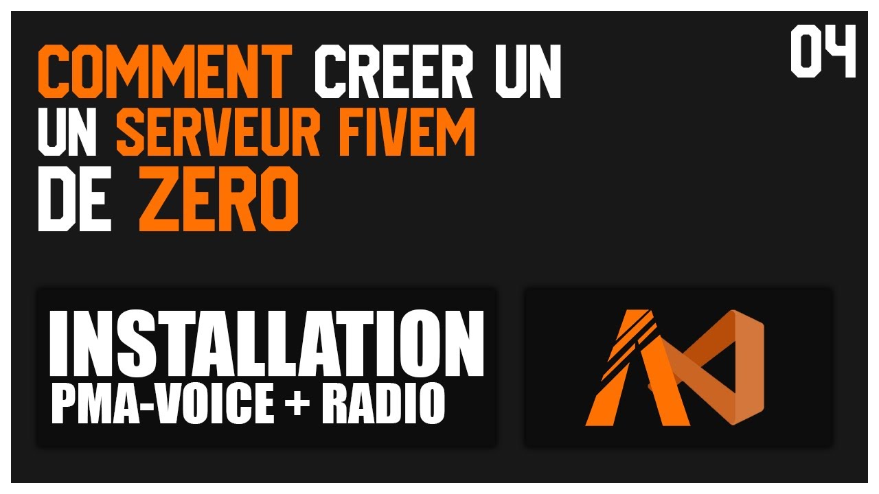TUTO #4 | COMMMENT CREER UN SERVEUR FIVEM DE ZERO: PMA-VOICE + RADIO ...