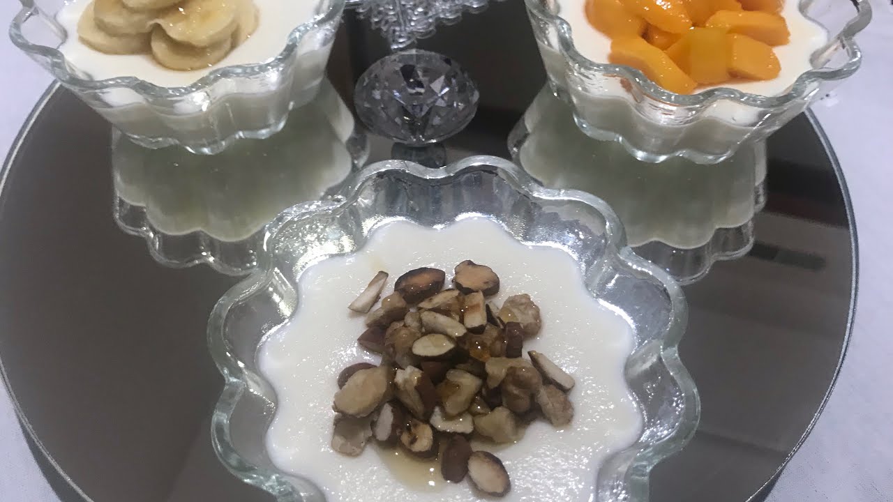 Mhalabia délicieuse ! Inratable à 100% à tester ! - YouTube