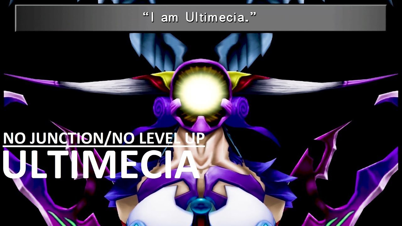 Ultimecia (All Forms)- No Junction/No Level (NJNL) - Final Fantasy VIII ...