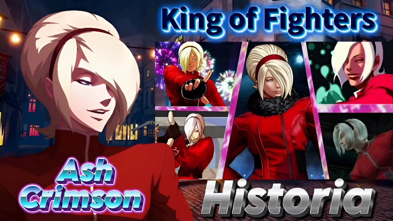 Ash Crimson: Historia y Habilidades en The King of Fighters - YouTube
