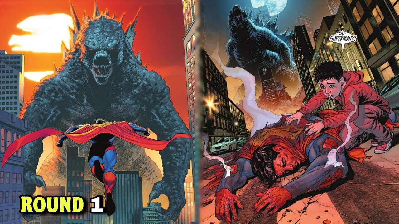 Godzilla vs Superman | Round 1 Explained in Tamil - YouTube