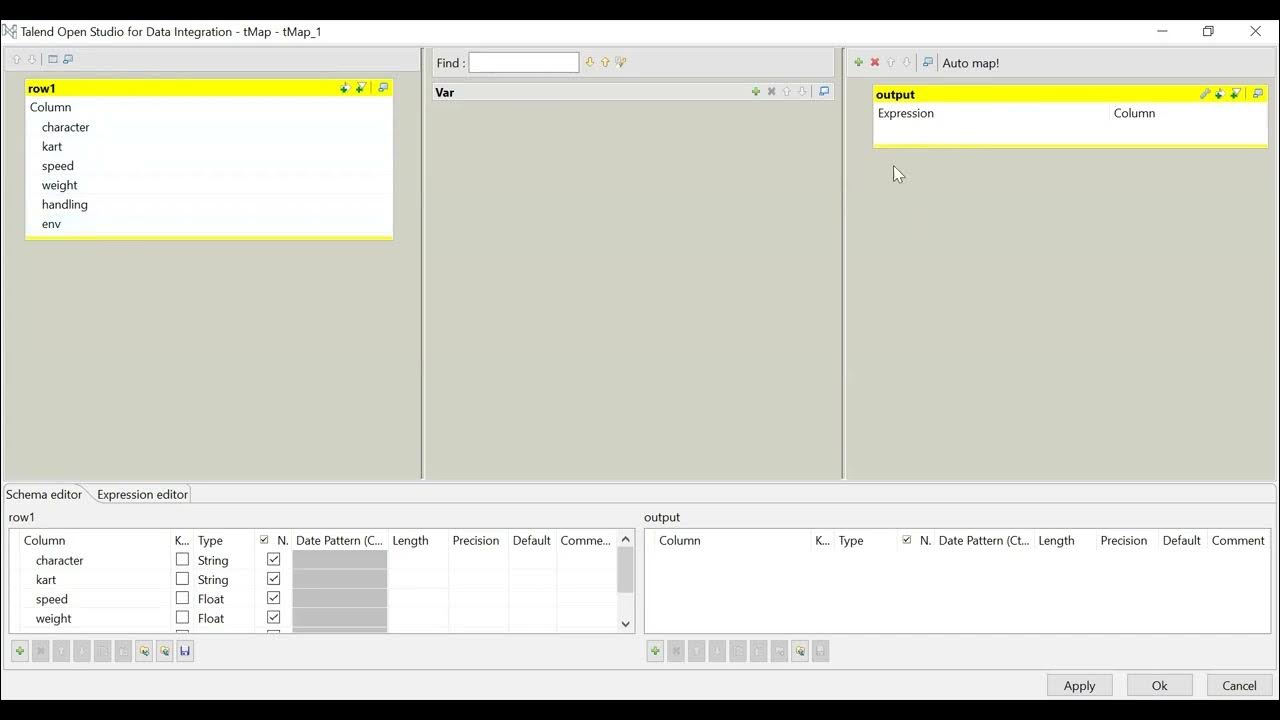 Talend Data Integration - Using TMap Component in Mapping - YouTube