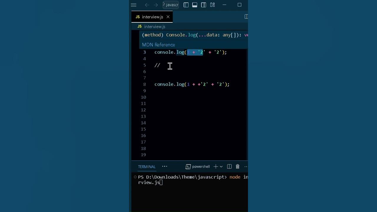 Javascript Interview Question Coding Javascript Code