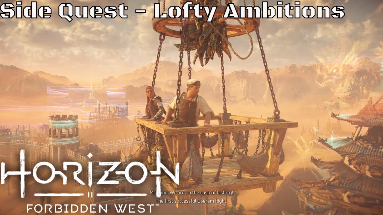 Horizon Forbidden West - Side Quest Lofty Ambitions (PS5) - YouTube