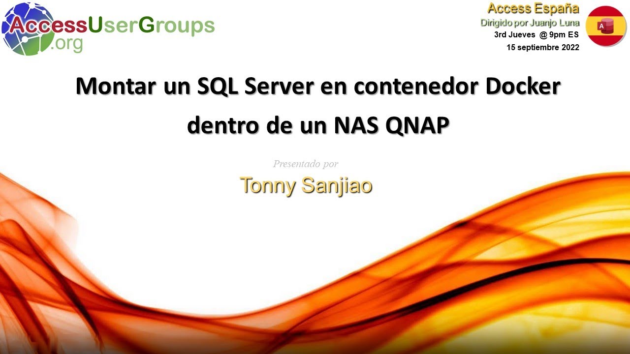 ESP: Montar un SQL Server 2022 en contenedor Docker en NAS QNAP - YouTube