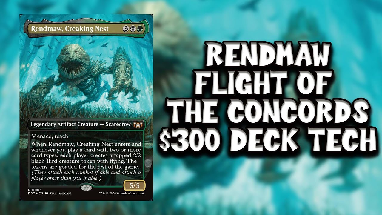 Rendmaw, Creaking Nest $300 deck tech FLIGHT OF THE CONCORDS - YouTube