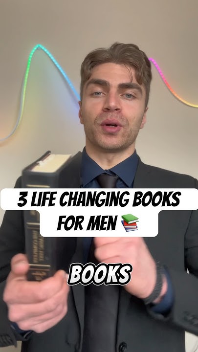 3 Books Every Man Should Read - YouTube