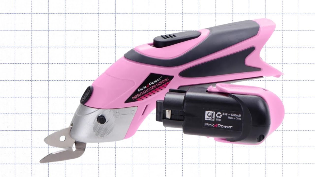 Unboxing Electric Scissors (updated version of the the Pink Power ...