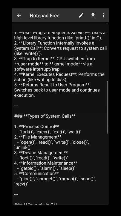 System Calls in Operating System | Deep Dive Explanation with Examples | OS Tutorial - YouTube