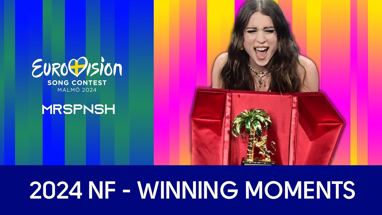 Eurovision 2024 national finals | All winning moments - YouTube