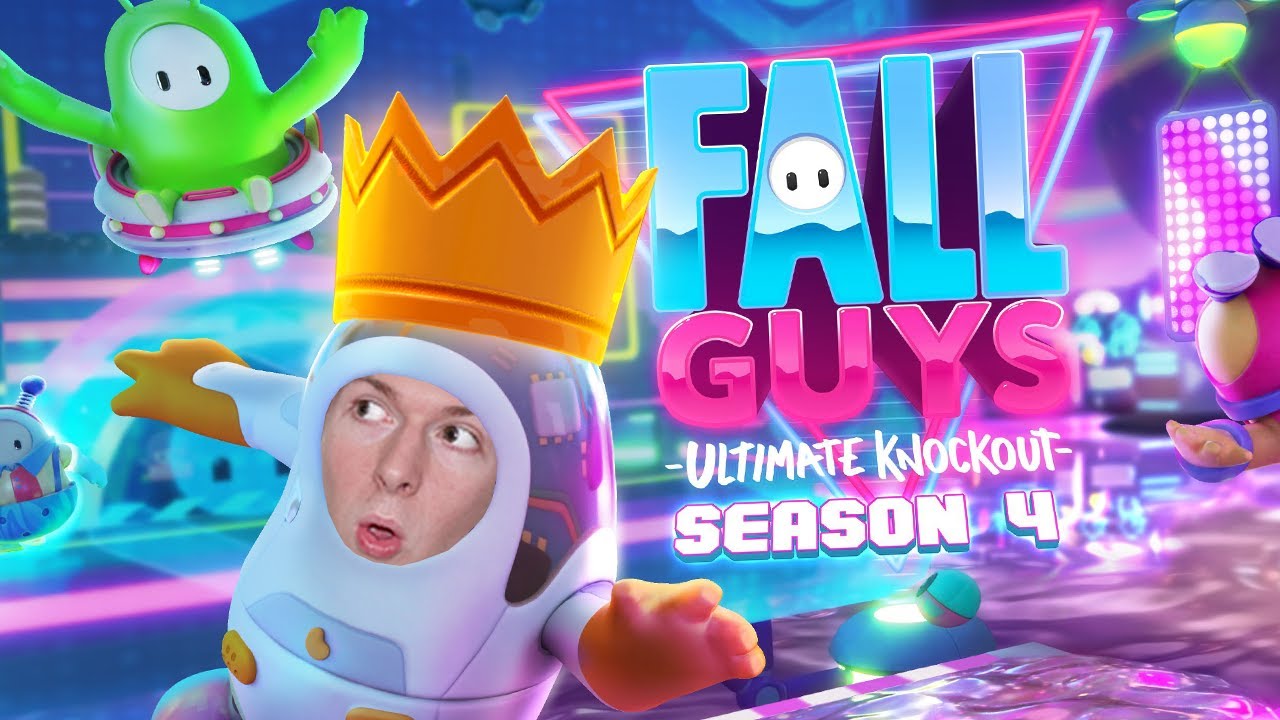 Arcade Warrior Plays Fall Guys Season 4! (Funny Moments) - YouTube