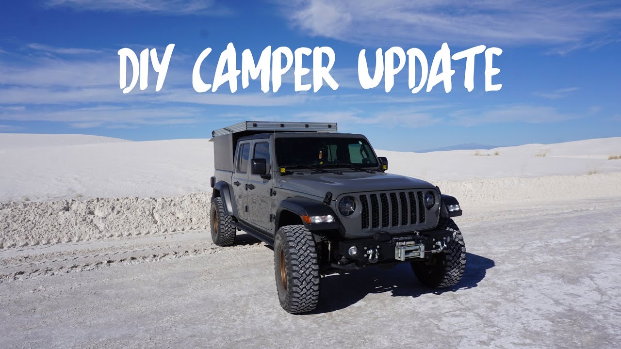 DIY Camper Build UPDATE for Jeep Gladiator - YouTube