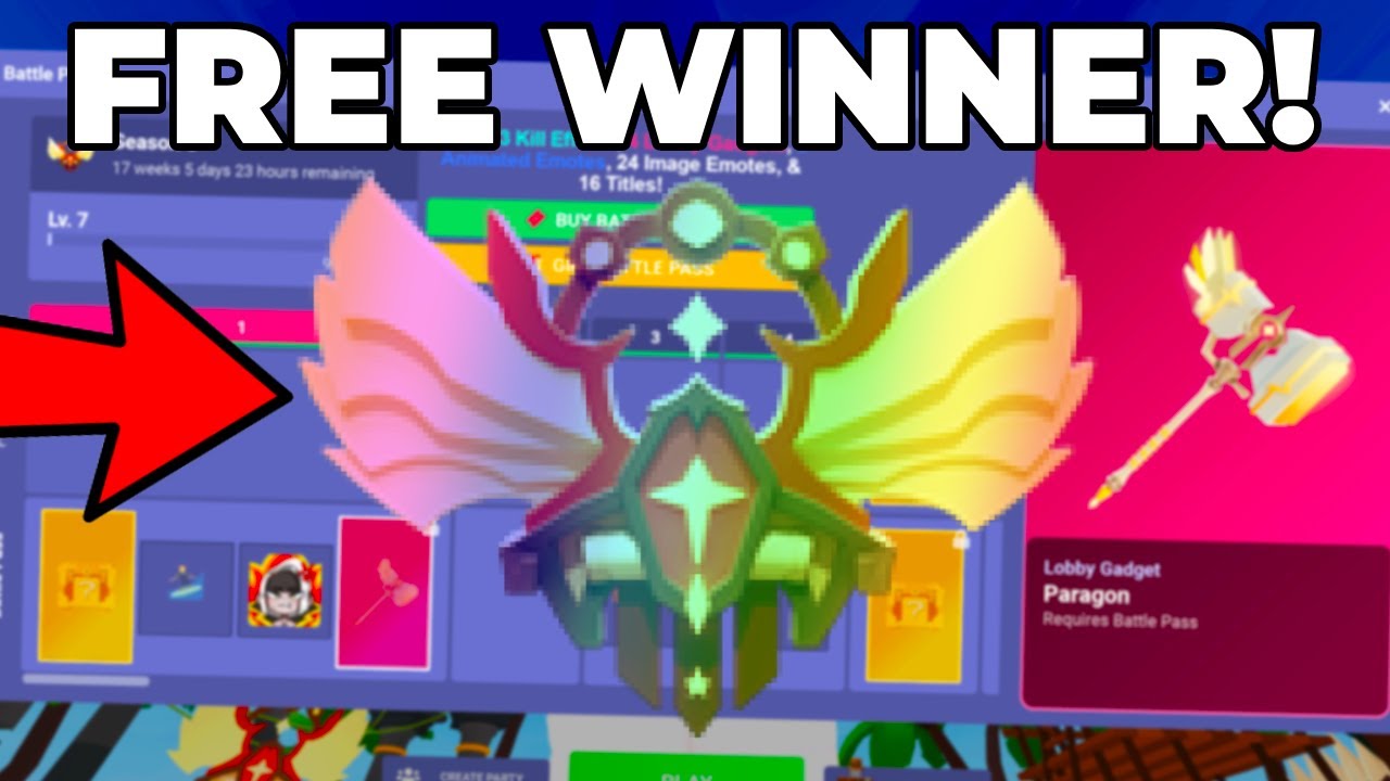 Season 8 Giveaway Winner Free Battlepass Roblox Bedwars Youtube
