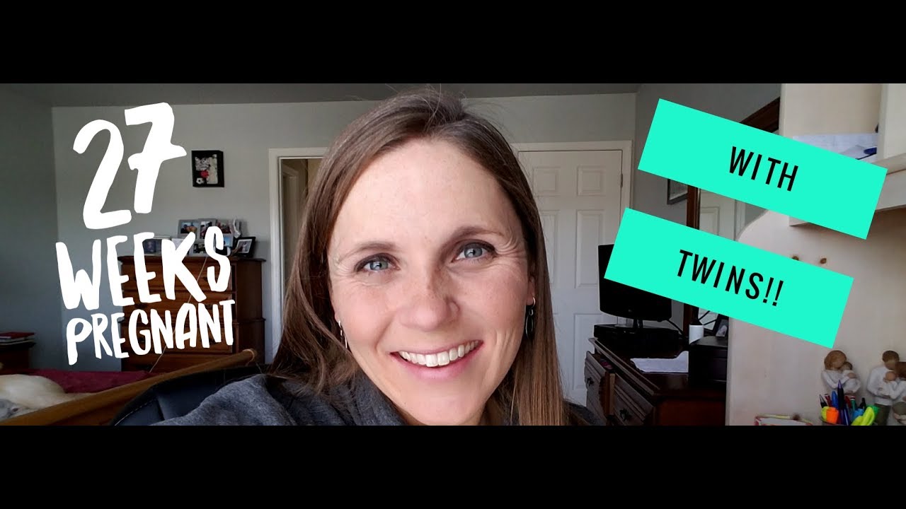 27 Weeks Pregnant with Twins! - YouTube