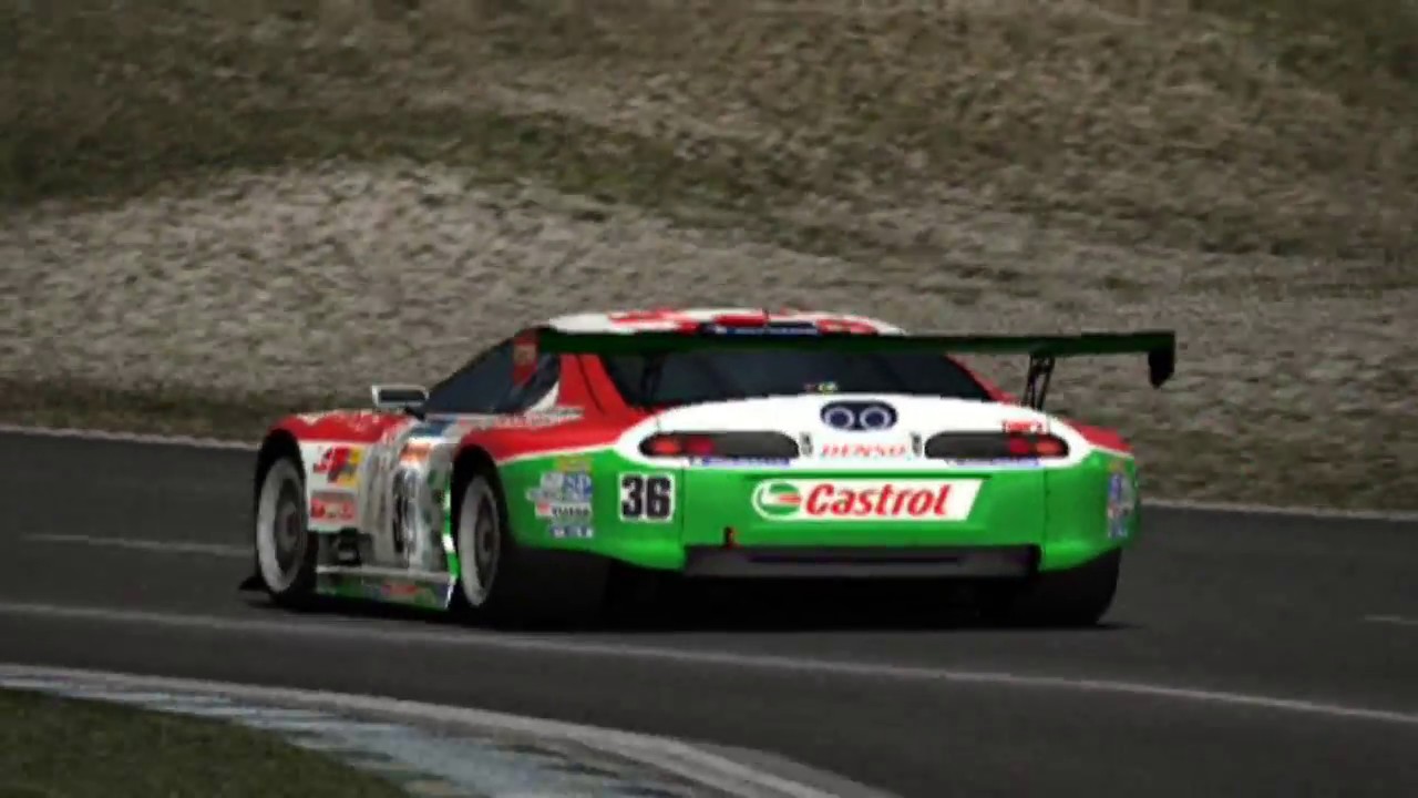 Gran Turismo 4-Toyota Motors Collection (Toyota CASTROL Tom's SUPRA Coupe Race Car-JGTC '01 ...