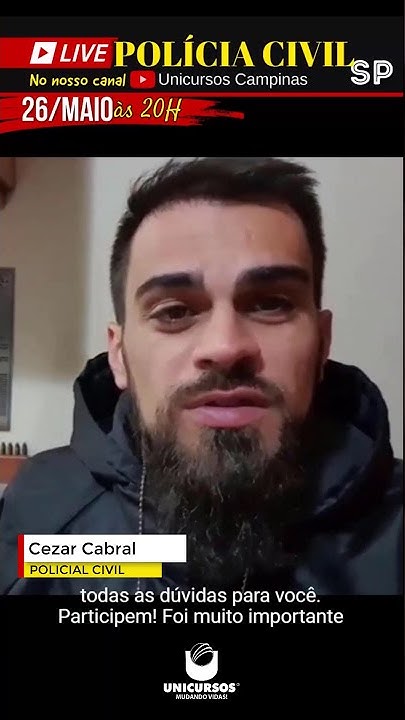 Depoimento Aluno Cezar Aprovado No Concurso Da Polícia Civil Sp