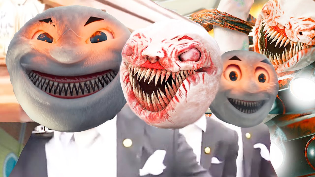 SMILE Thomas The Train EXE VS BIG Choo Choo Charles - Coffin Dance Song ...