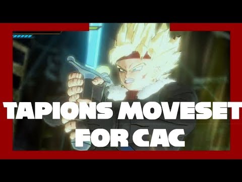XV2 Mods - Tapions Moveset for CAC - YouTube