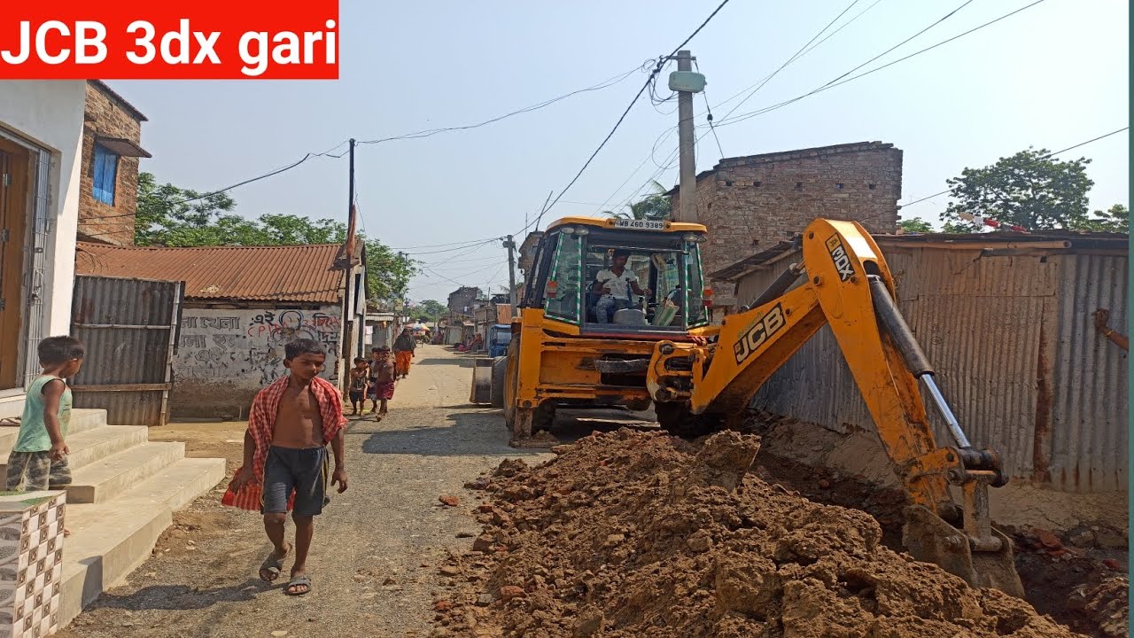 JCB gari video. jcb gadi.jcb3dx.chain jcb.humble jcb. - YouTube