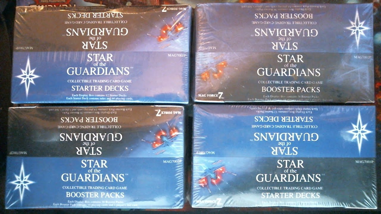 Star of the Guardians CCG Pack Cracking, Part 1 - YouTube