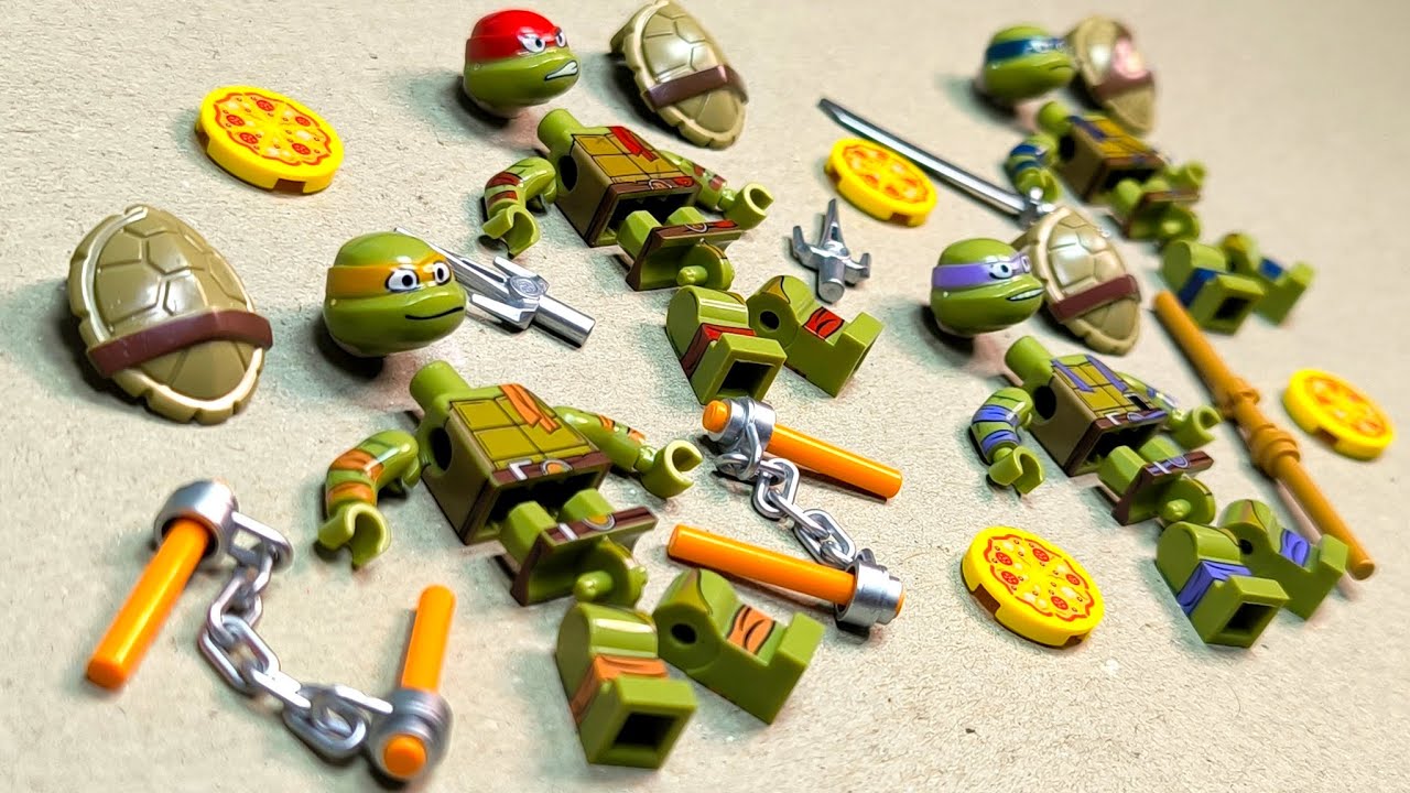 lego ninja turtles TMNT | michelangelo | donatello | leonardo ...