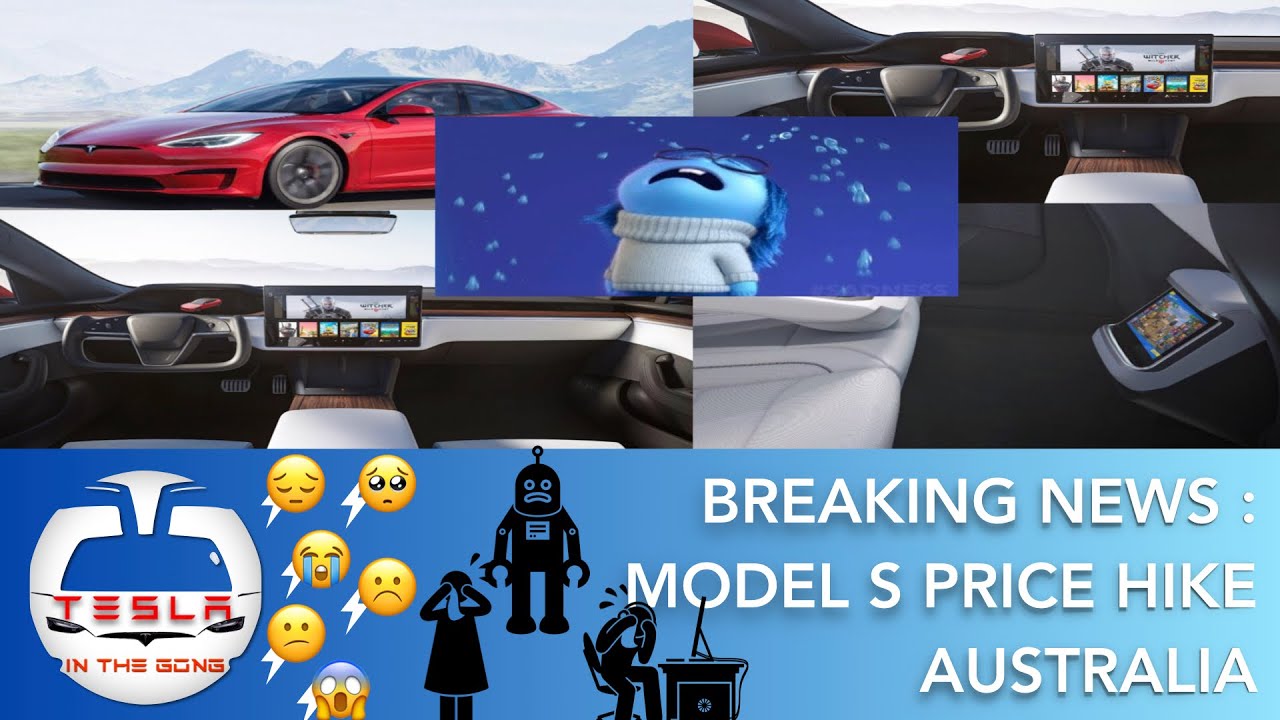 BREAKING NEWS : Tesla Model S Plaid+ Price Hike in Australia - YouTube