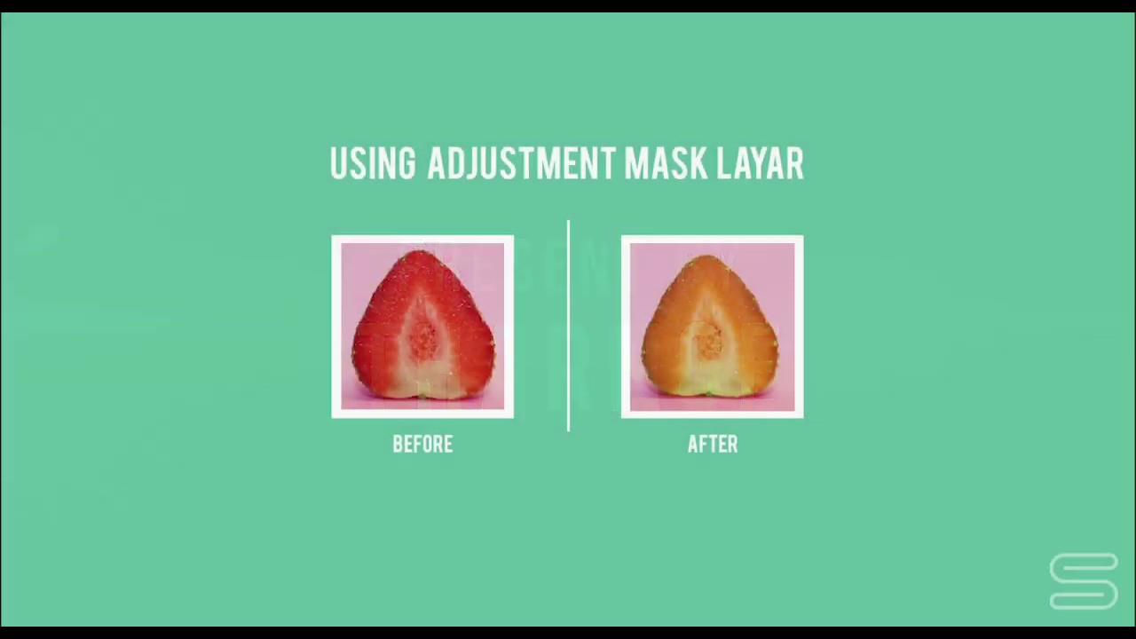 How to use adjustment layer mask in photoshop ;) layer mask part - 2 ...