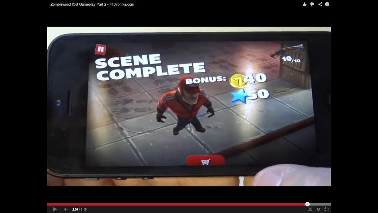 Zombiewood IOS Gameplay Part 2 - Fliptroniks.com - YouTube