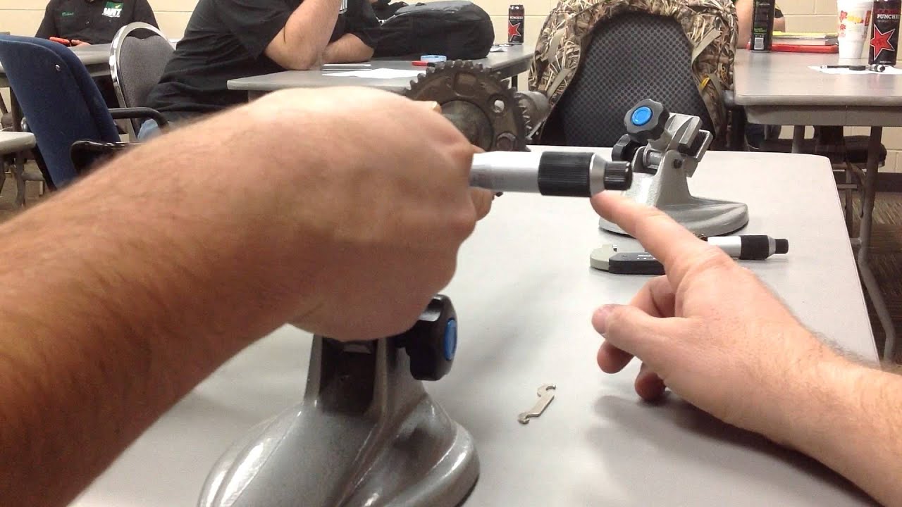 Micrometer stand and feel 12-8-14 - YouTube