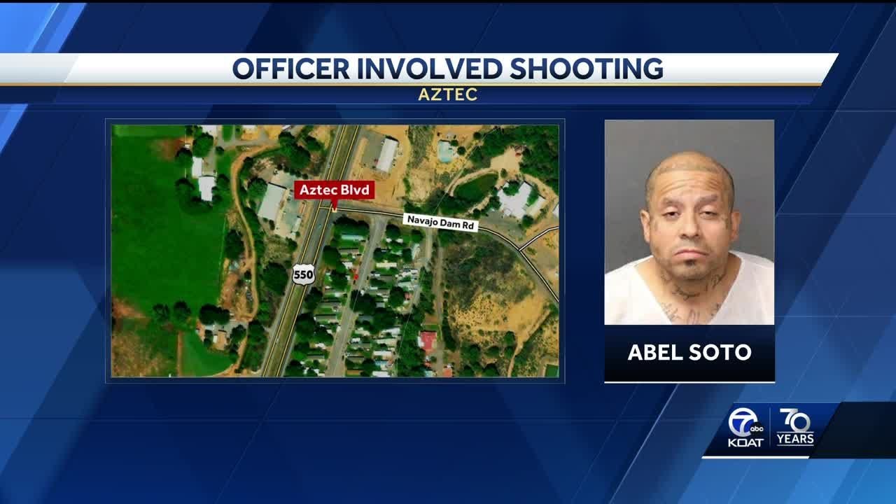 Officer involved shooting in Aztec - YouTube