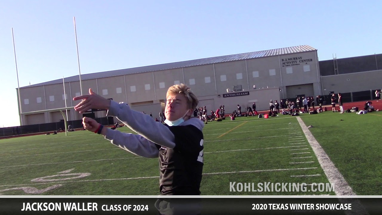 Jackson Waller 2020 Texas Winter Showcase - YouTube