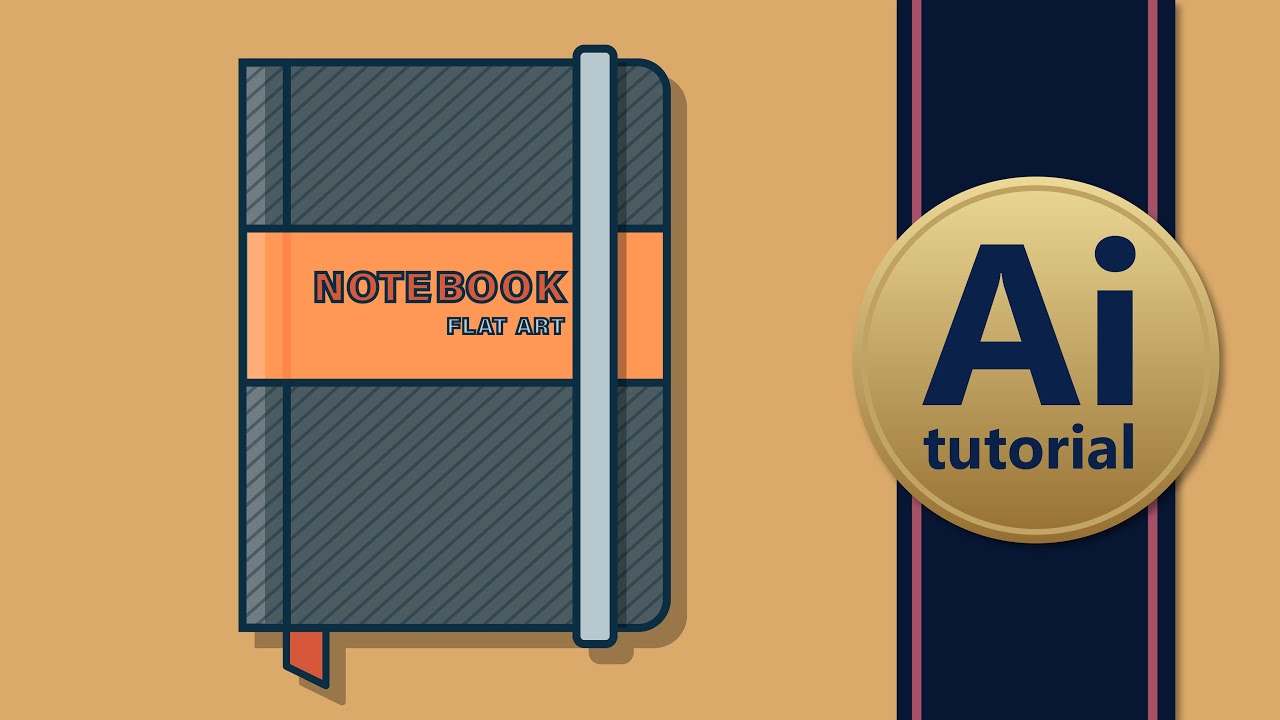 illustrator tutorial:notebook - YouTube