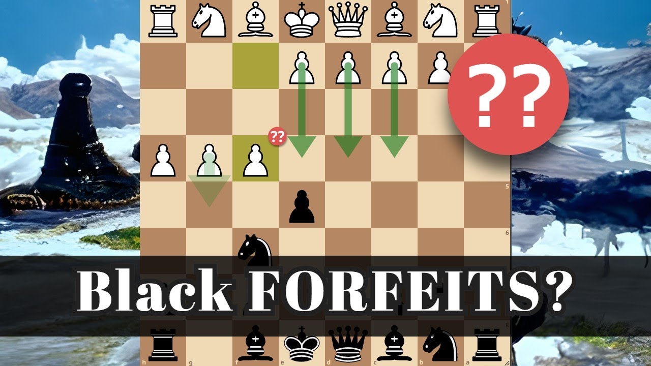 How to Force Black to FORFEIT in 3.28 Moves (Chess) - YouTube